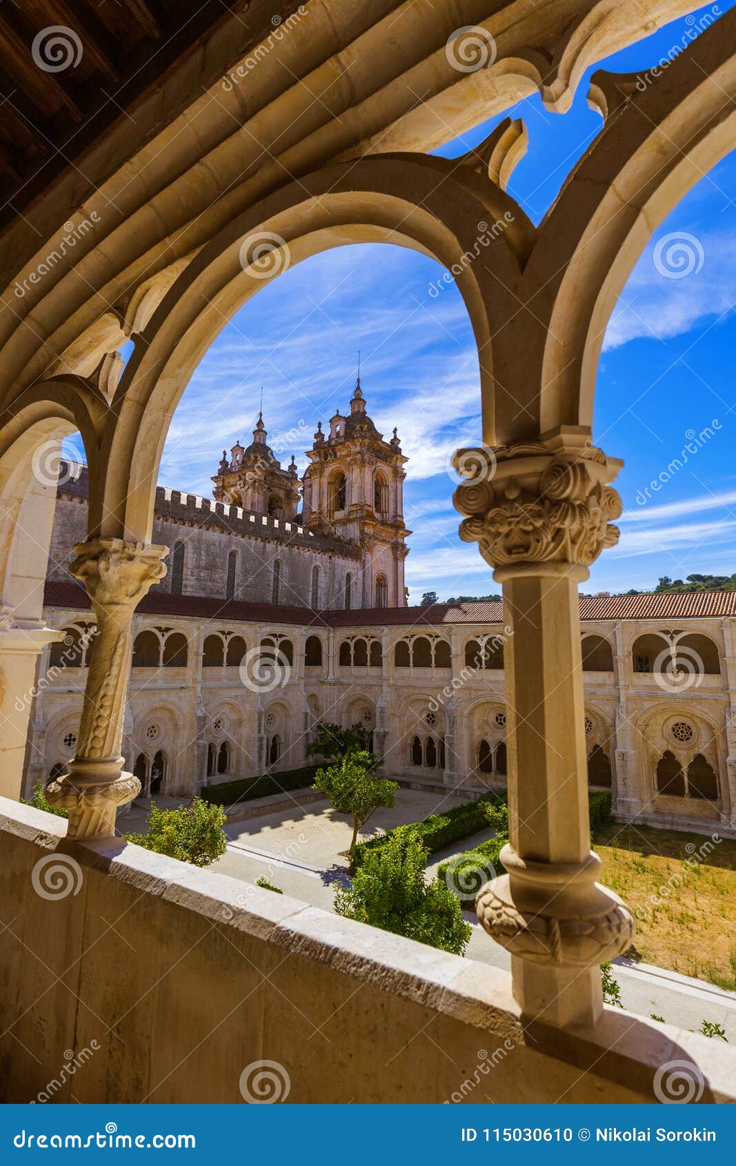 Alcobaca Monastery. Masterpiece Of The Gothic Architecture. Cistercian ...