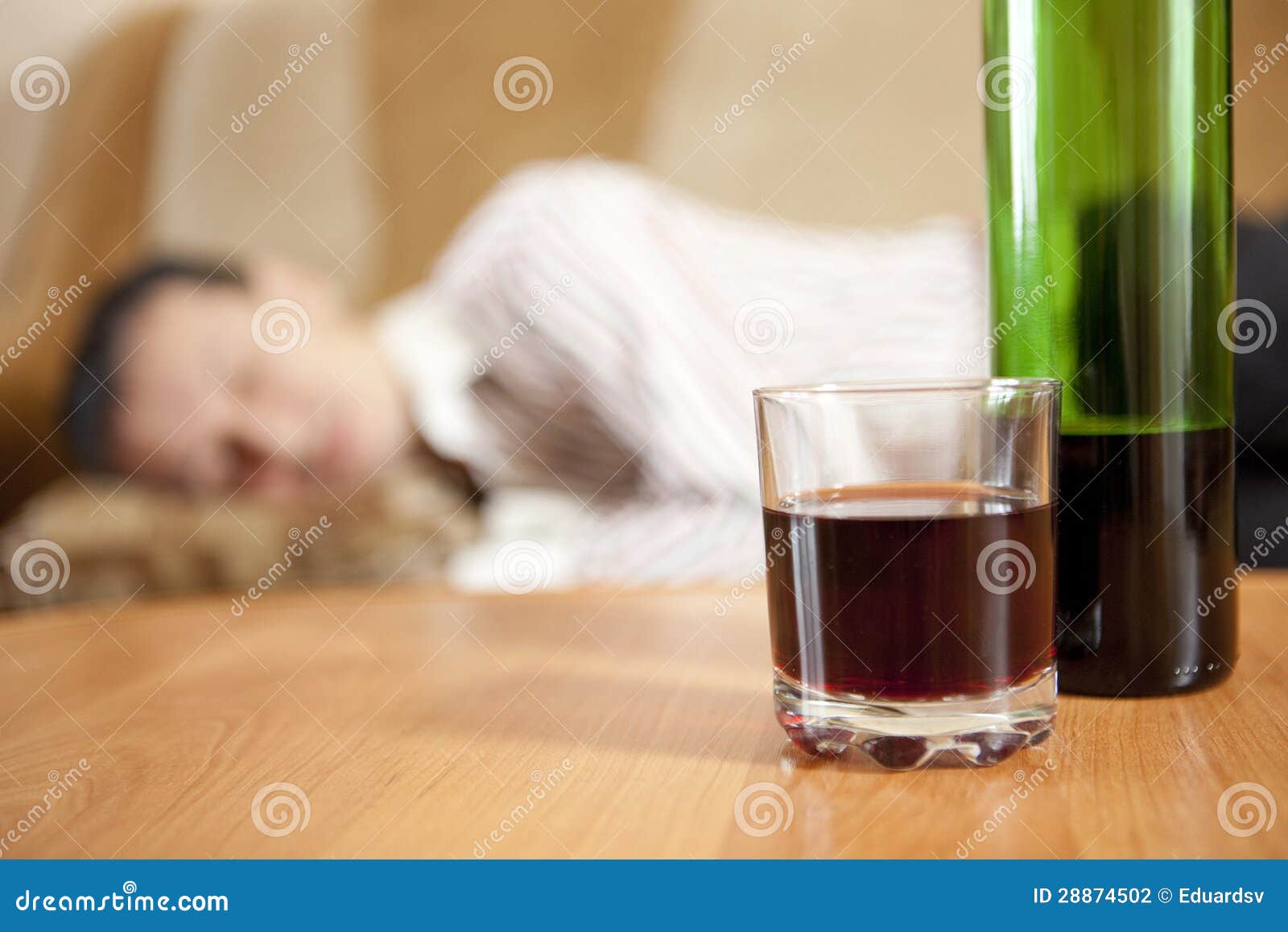 Alcohol. stock photo. Image of indoor, selective, table - 28874502