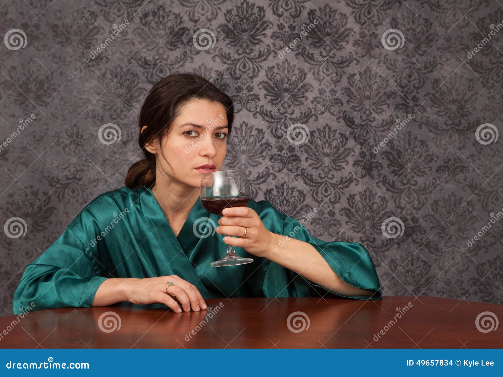 Alcohol Abuse stock photo. Image of beautiful, girl, home - 49657834