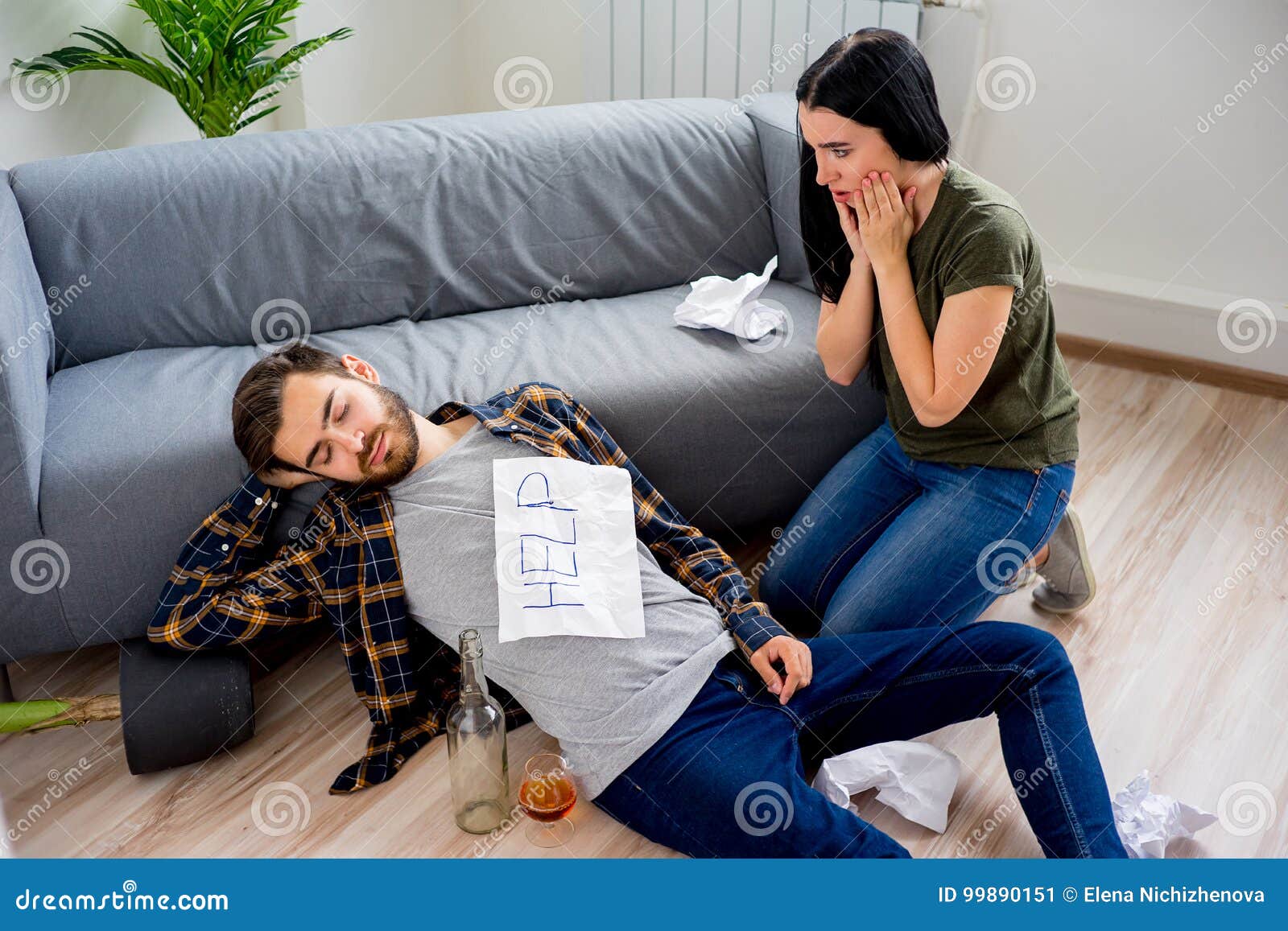 Alcohol addicted man stock image. Image of male, depression - 99890151
