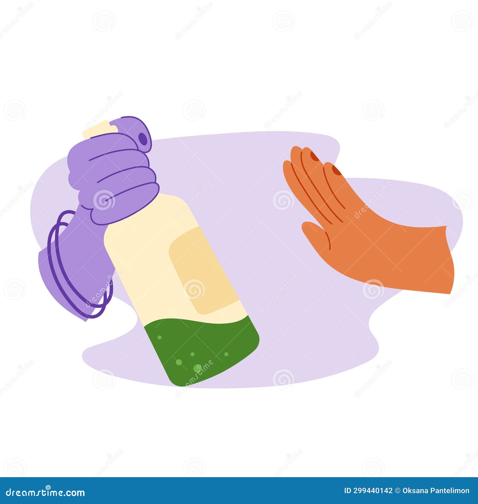 Alcohol Addiction Concept. Cartoon Flat Illustration Stock Vector ...