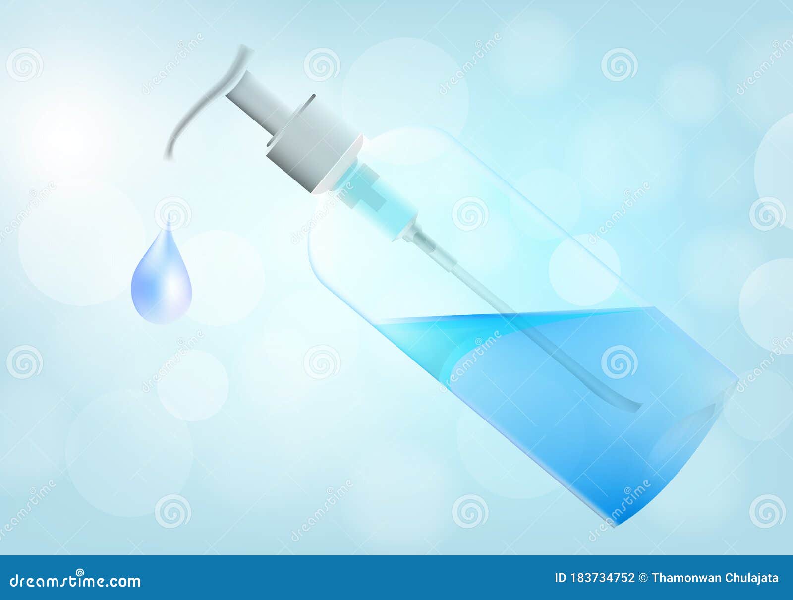 Alcohol Bottle with Dropper Stock Vector - Illustration of bacteria ...