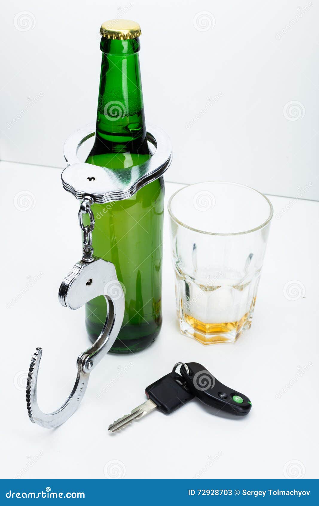 Alcohol and car keys stock image. Image of beer, horizontal - 72928703