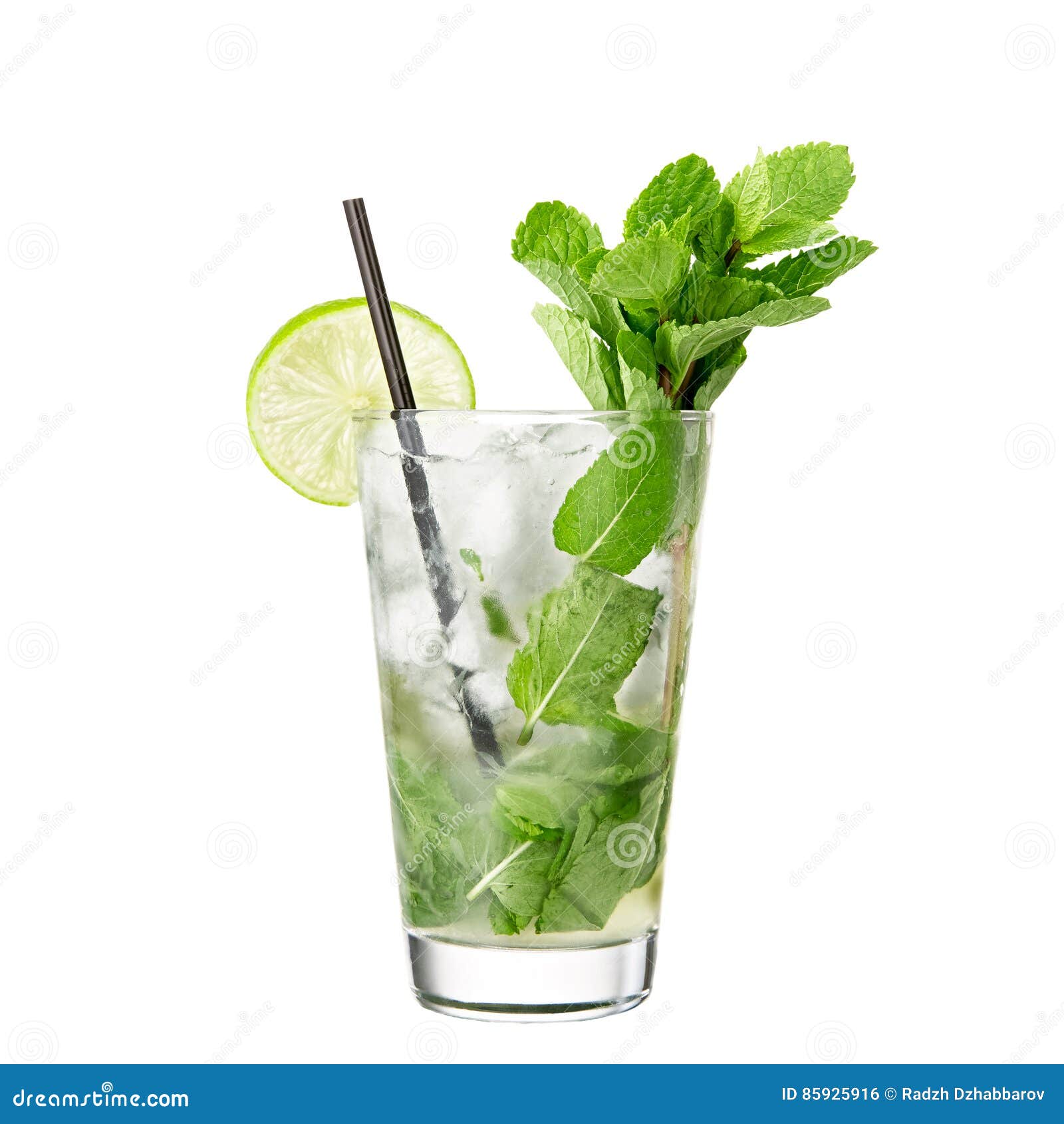 Mojito Cocktail, Top View, Paths Royalty-Free Stock Image ...