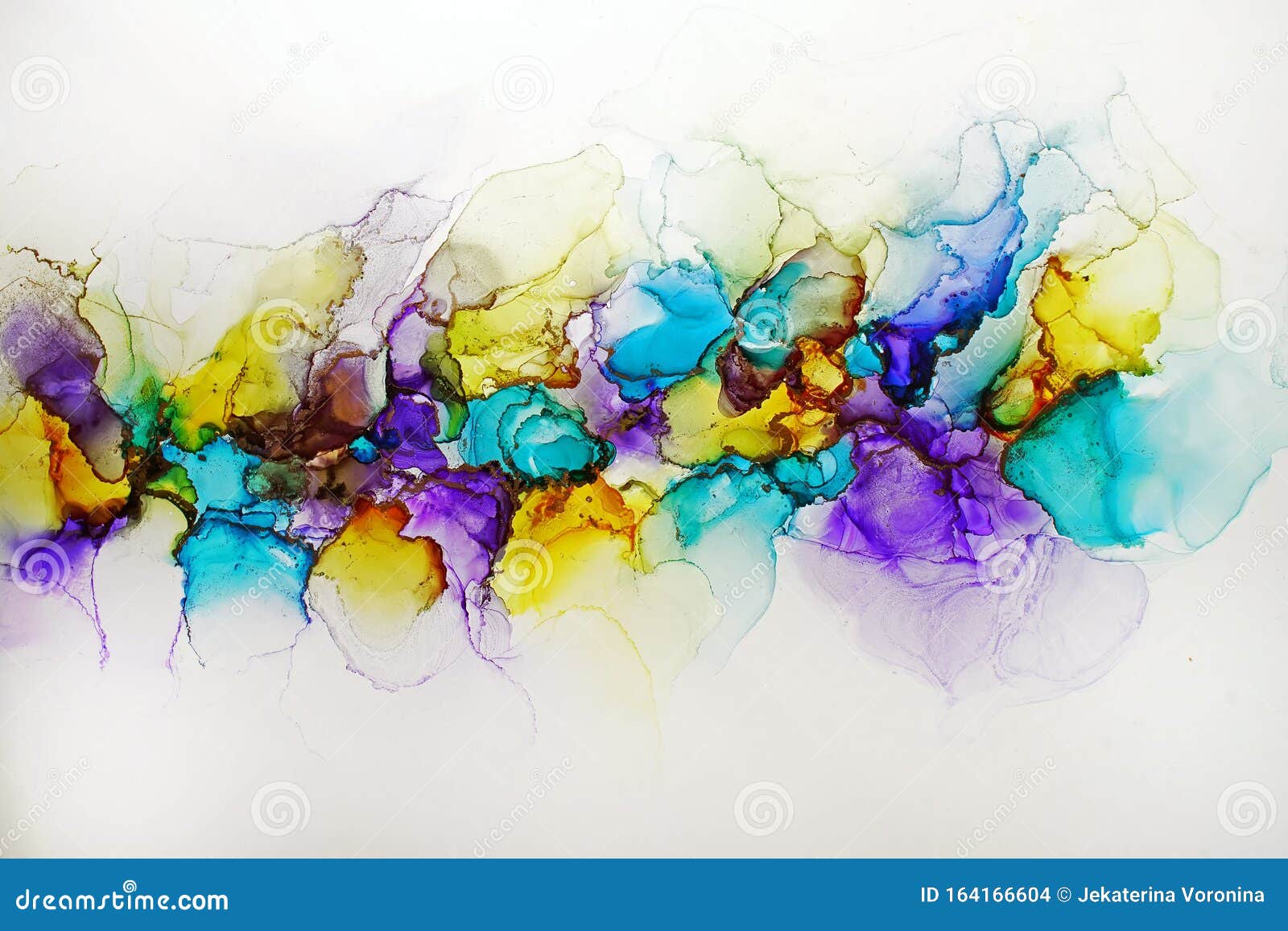 Alcohol Ink Abstract Texture Stock Photo - Image of watercolor, pigment ...