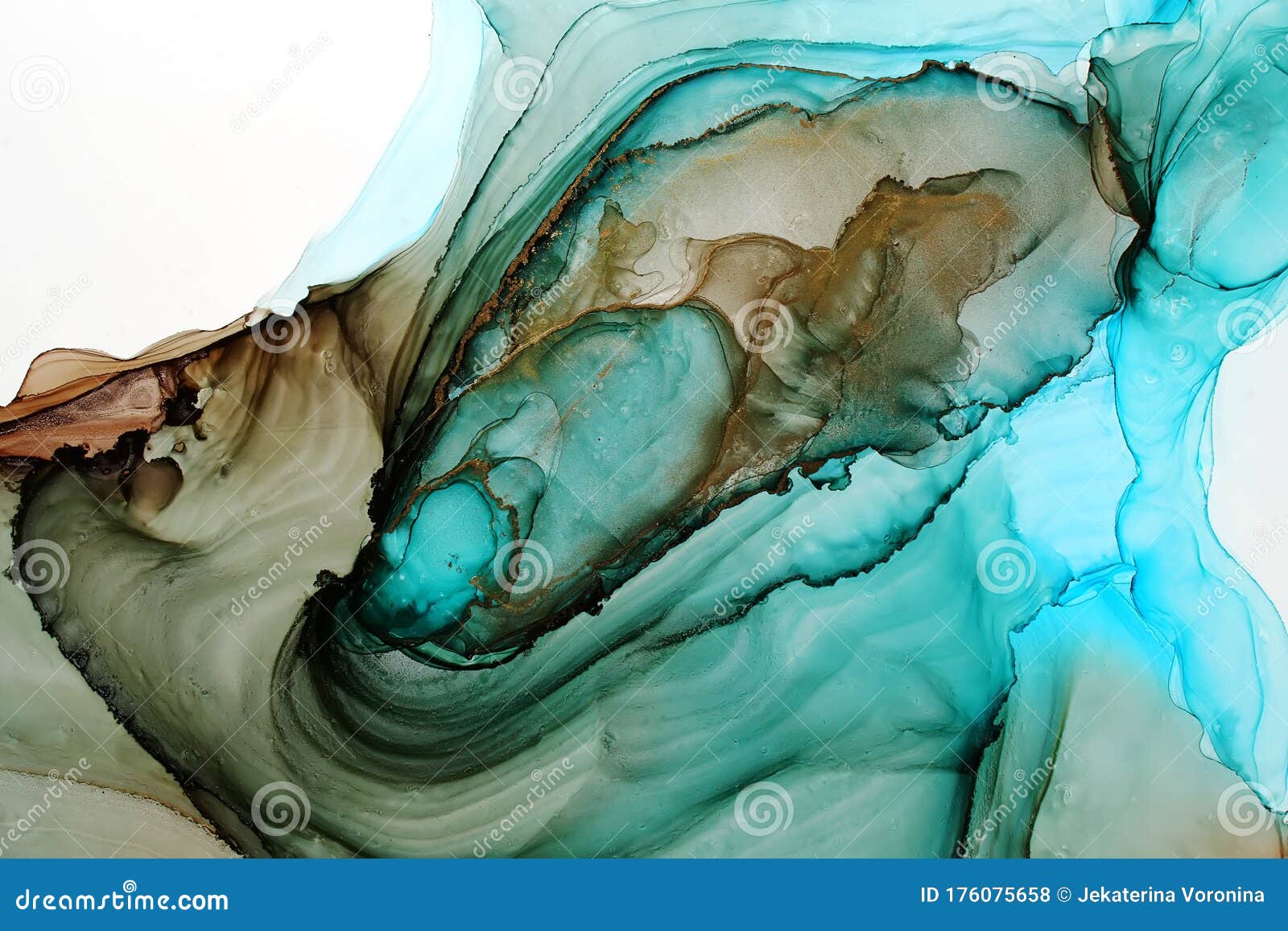 Alcohol Ink Abstract Texture Stock Photo - Image of multicolor ...