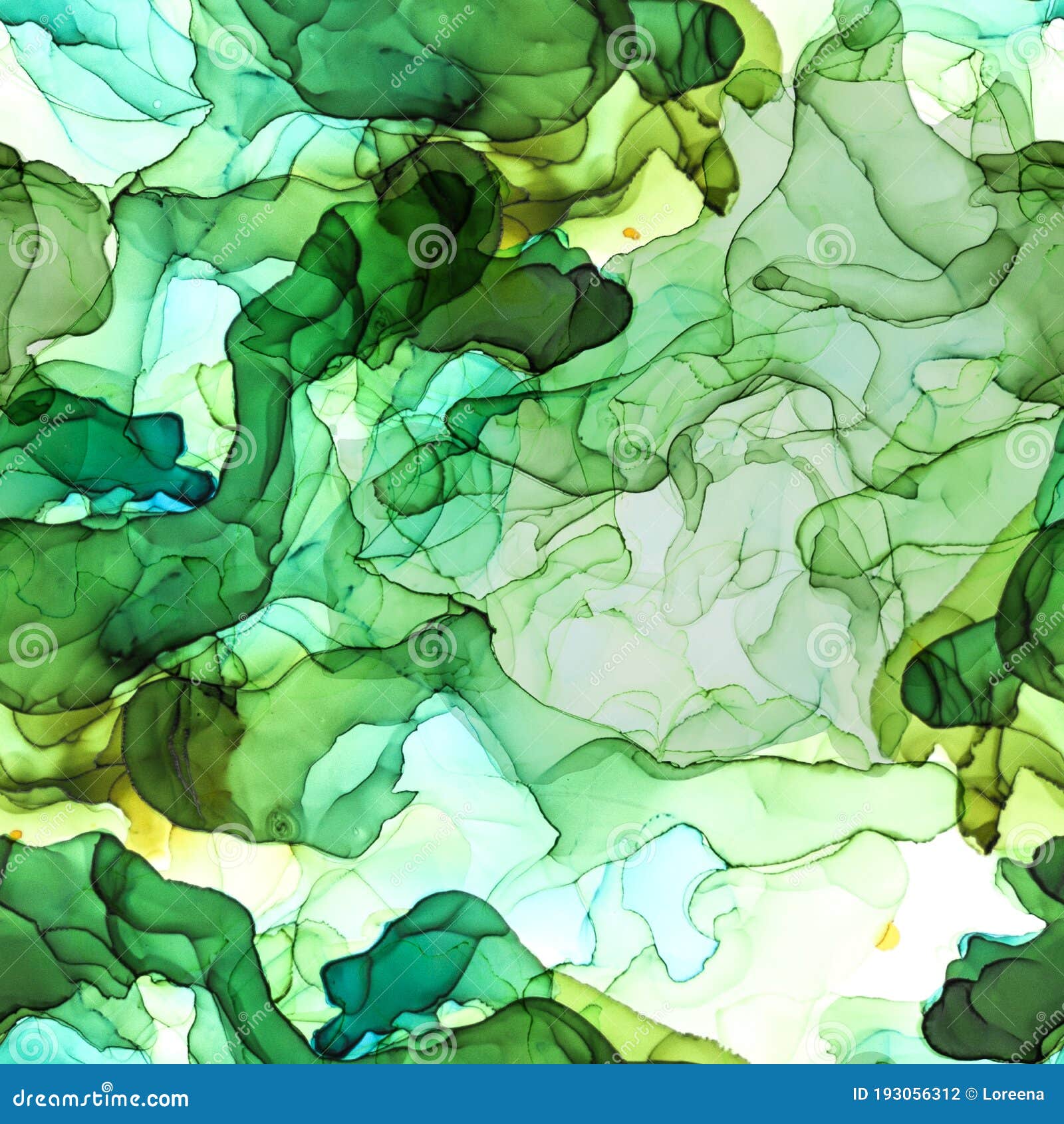 Alcohol Ink, Seamless Pattern Stock Photo - Image of ethereal, abstract ...