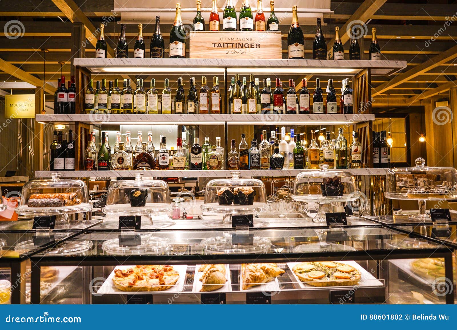 Pastry Display With Assorted Cakes Royalty-Free Stock Image ...