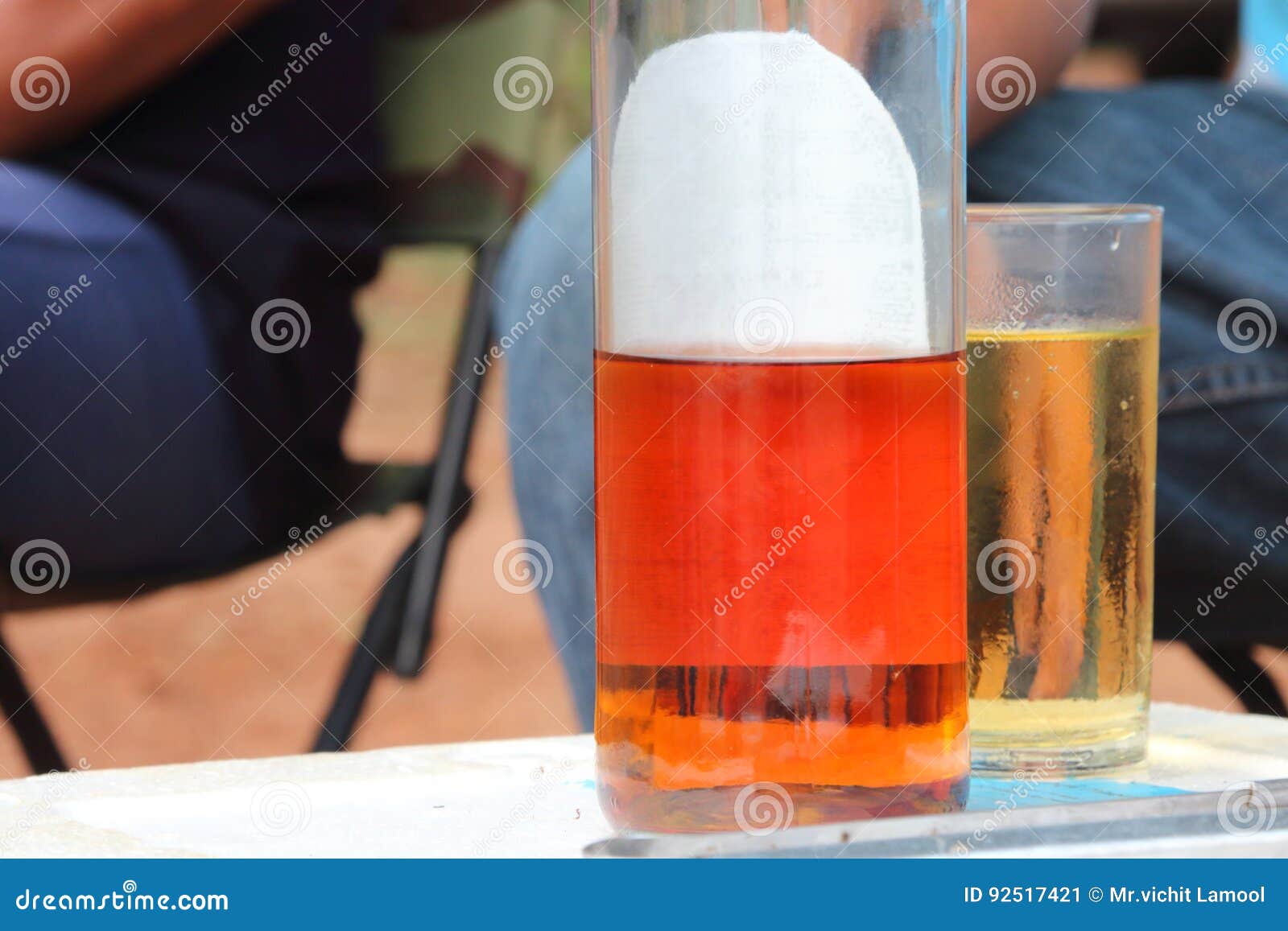 Alcohol Placed on the Table. Stock Image - Image of whiskey, alcoholism ...