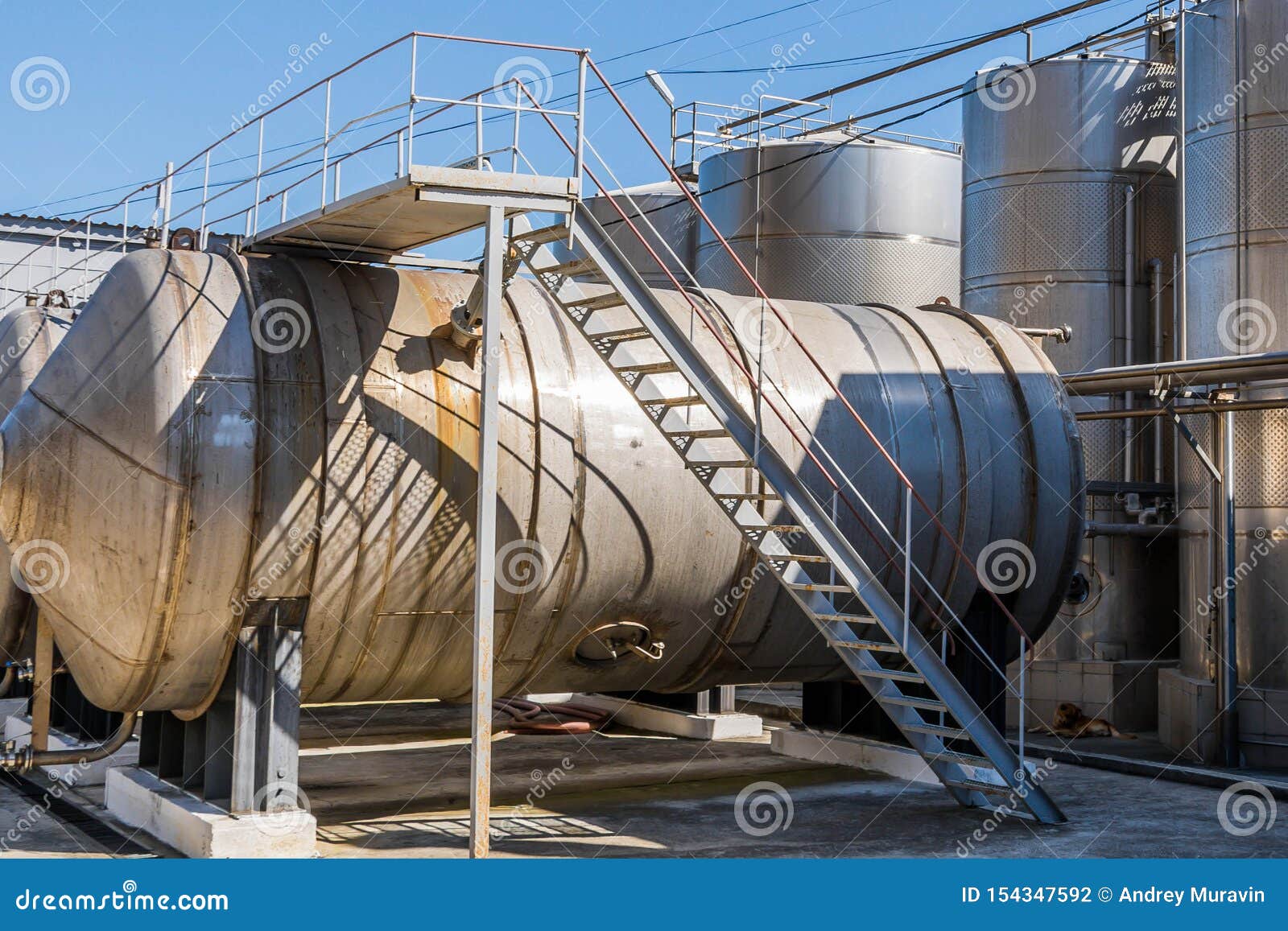 Alcohol factory stock photo. Image of industry, beverage - 154347592