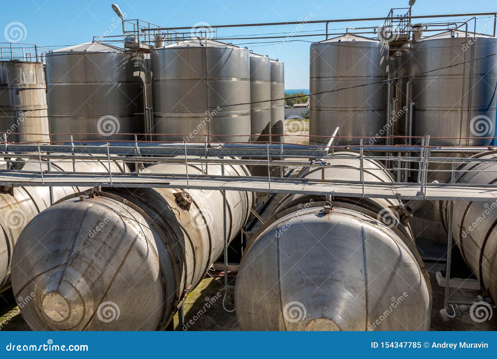 Alcohol factory stock image. Image of technology, brewery - 154347785