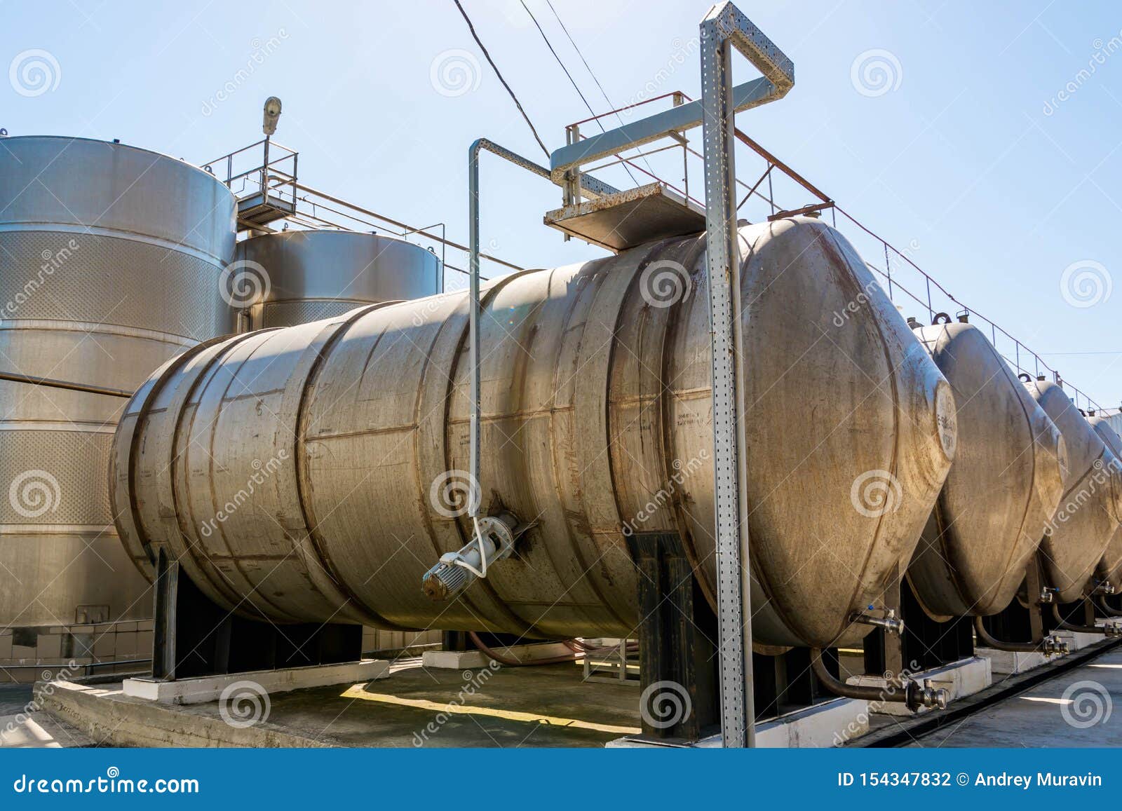 Alcohol factory stock photo. Image of industry, manufacturing - 154347832