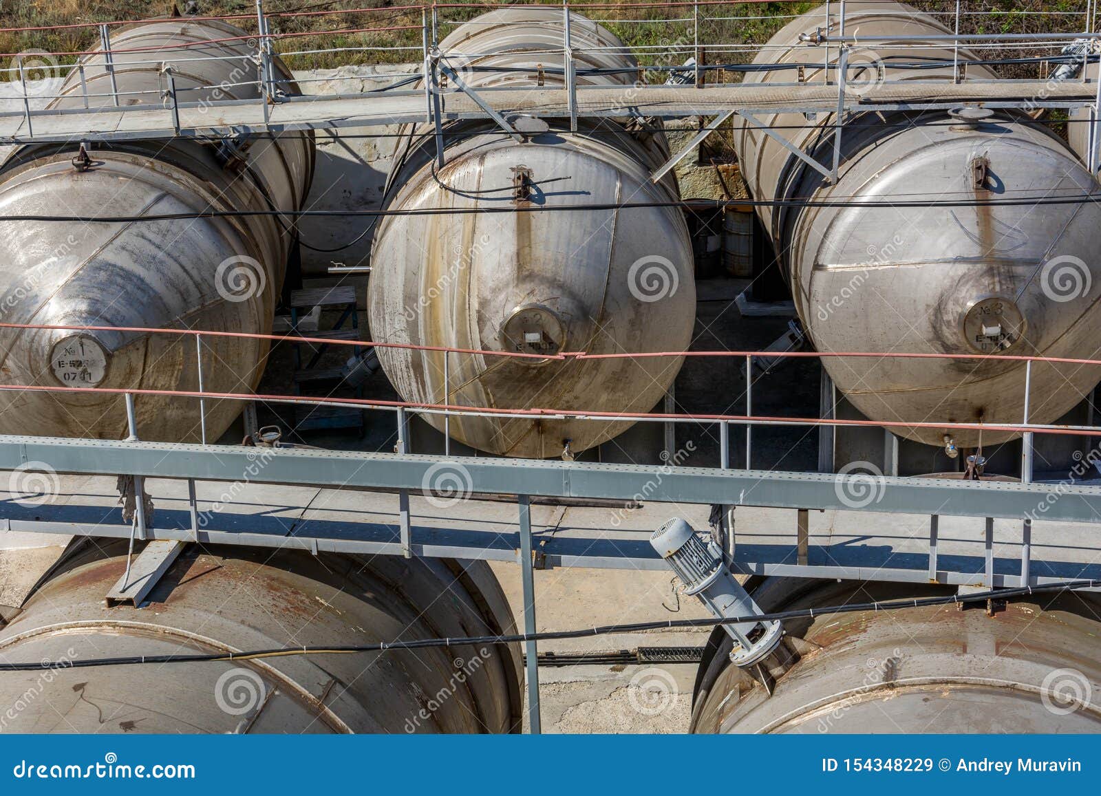 Alcohol factory stock image. Image of clean, food, tank - 154348229