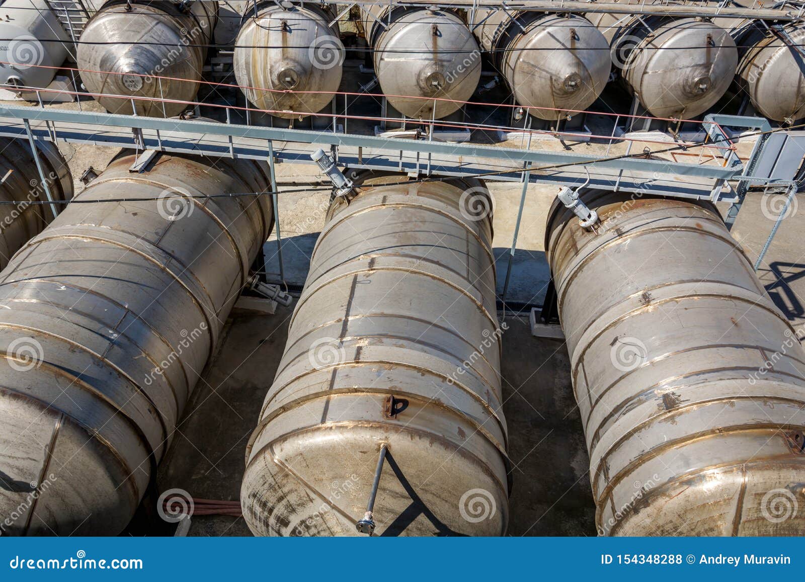Alcohol factory stock photo. Image of container, plant - 154348288