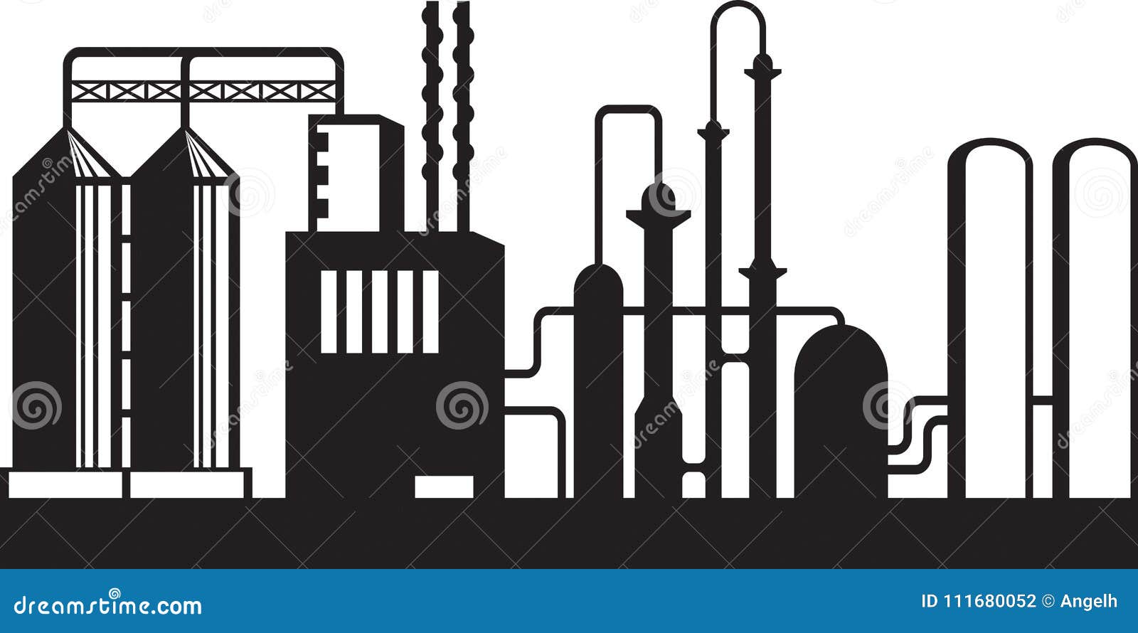 Alcohol Production Procces. Wine Distillery. Brewery Factory Cartoon ...