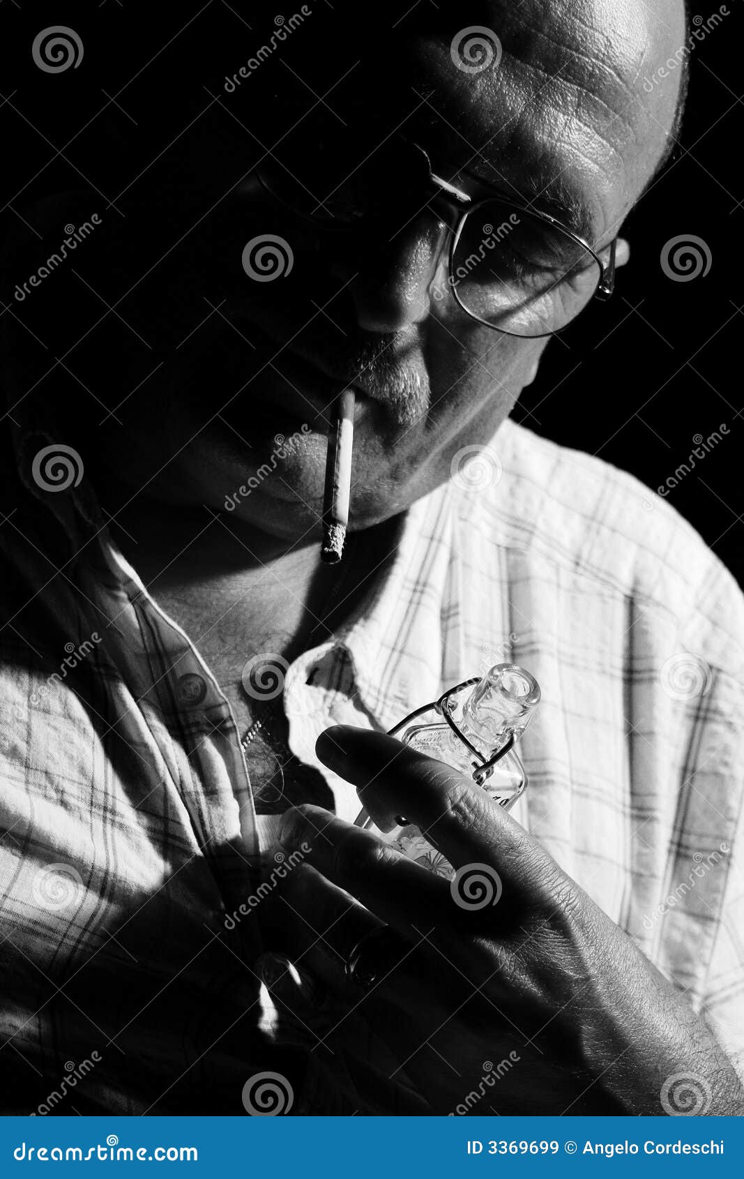 Alcohol and smoking stock image. Image of male, drinking - 3369699