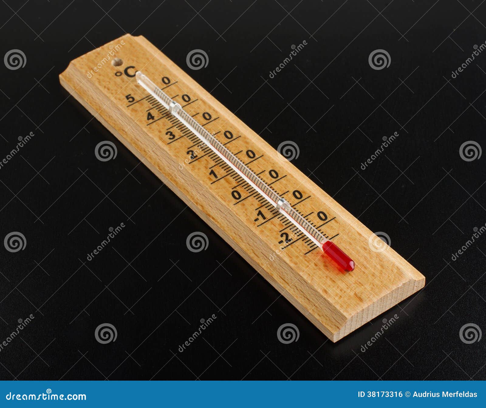 Alcohol Thermometer on the Dark Background Stock Photo - Image of ...