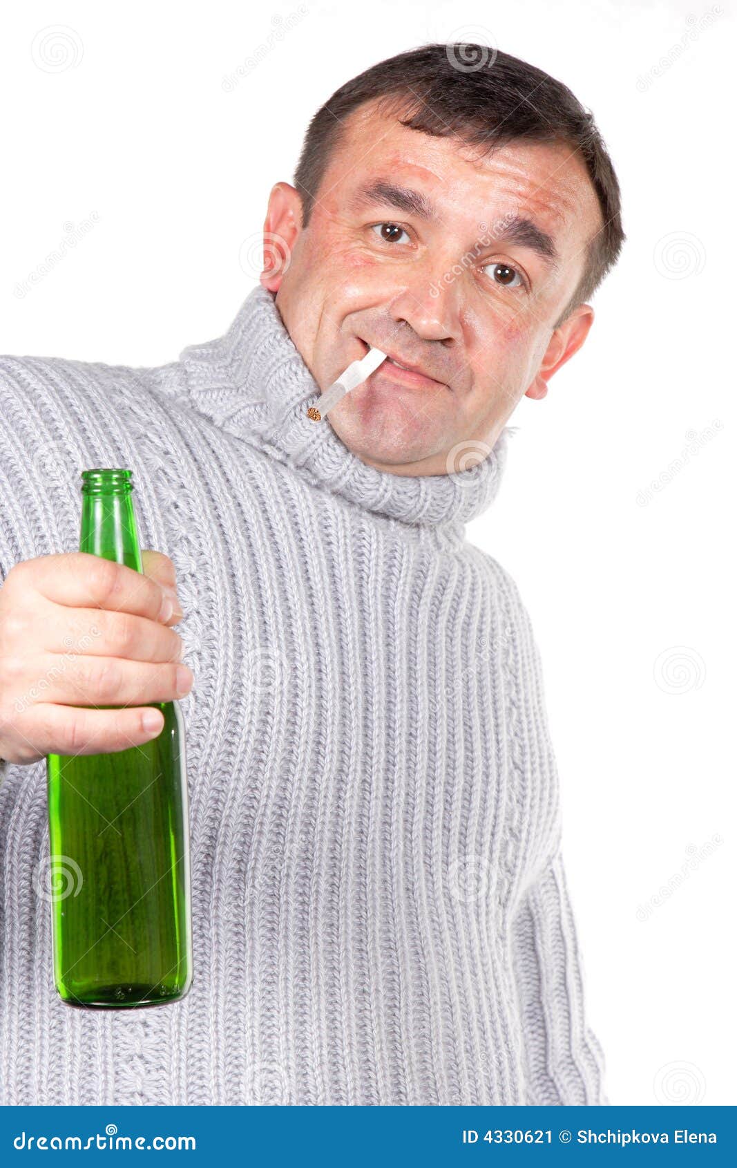 Alcoholic stock image. Image of wine, despair, drunk, bottle - 4330621
