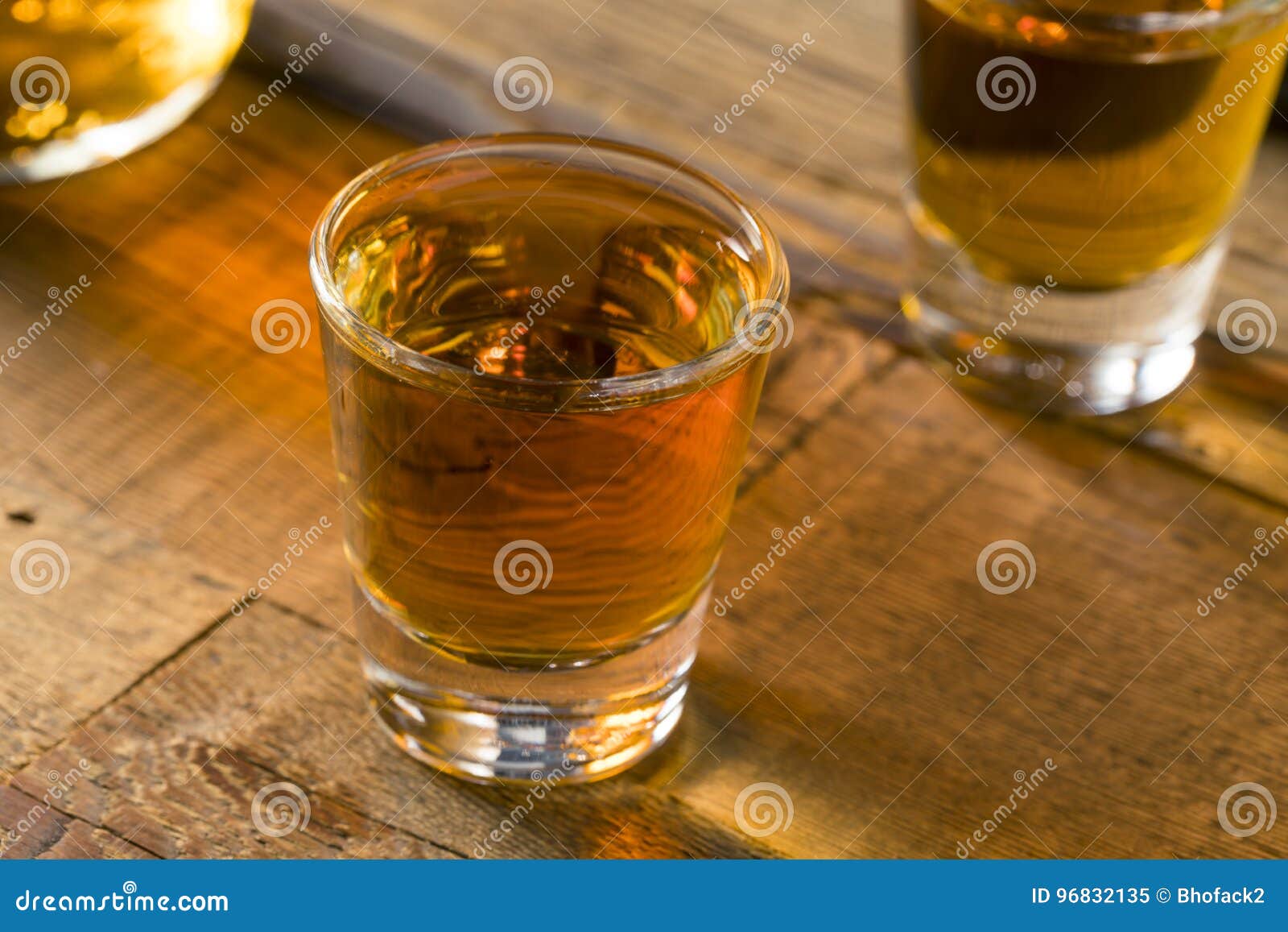 Alcoholic Brown Rum in a Shot Glass Stock Image - Image of celebration ...