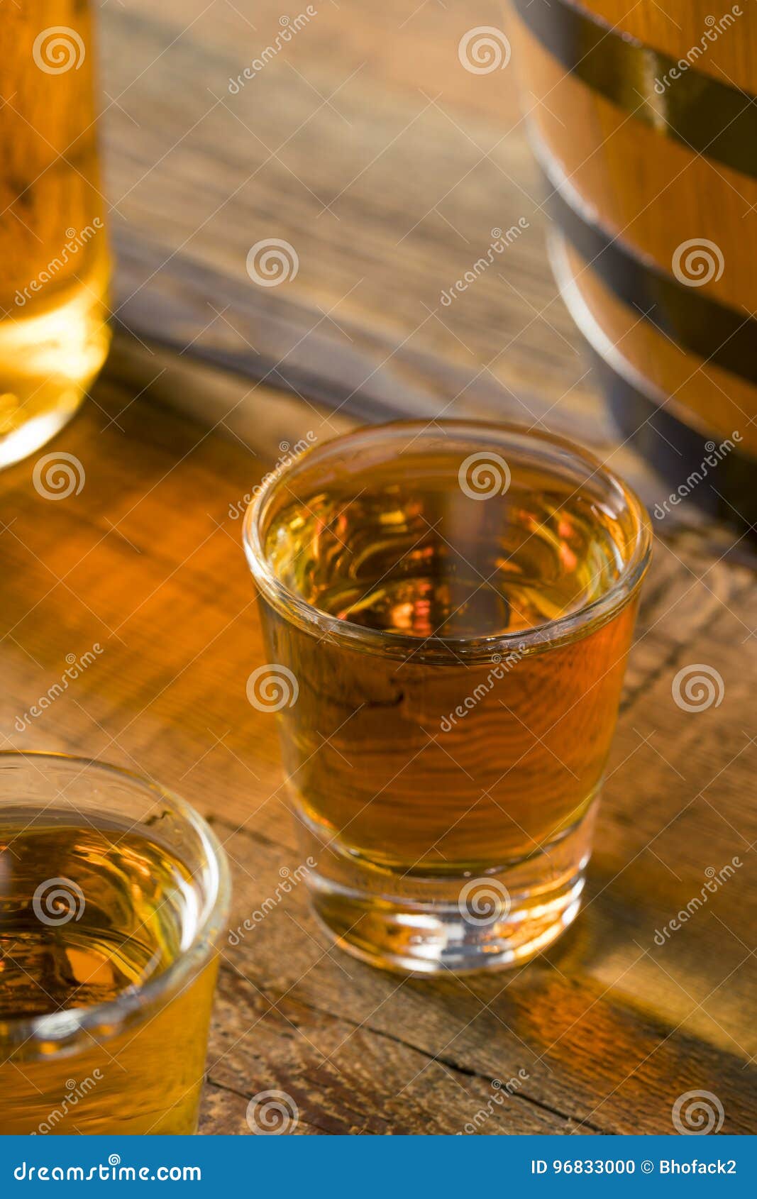 Alcoholic Brown Rum in a Shot Glass Stock Photo - Image of cocktail ...