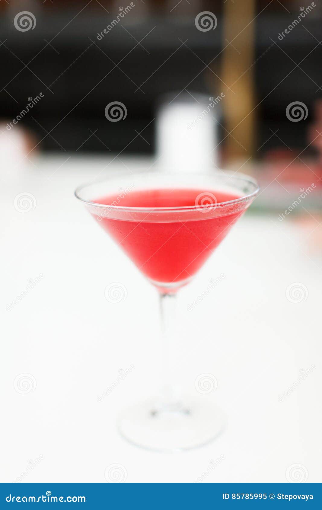 Alcoholic Cocktail Red Drink Party Stock Image - Image of boose, glass ...
