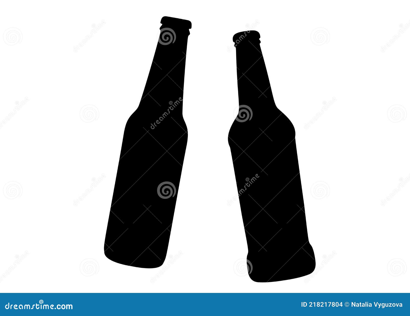 Alcoholic drinks set. stock vector. Illustration of graphics - 218217804