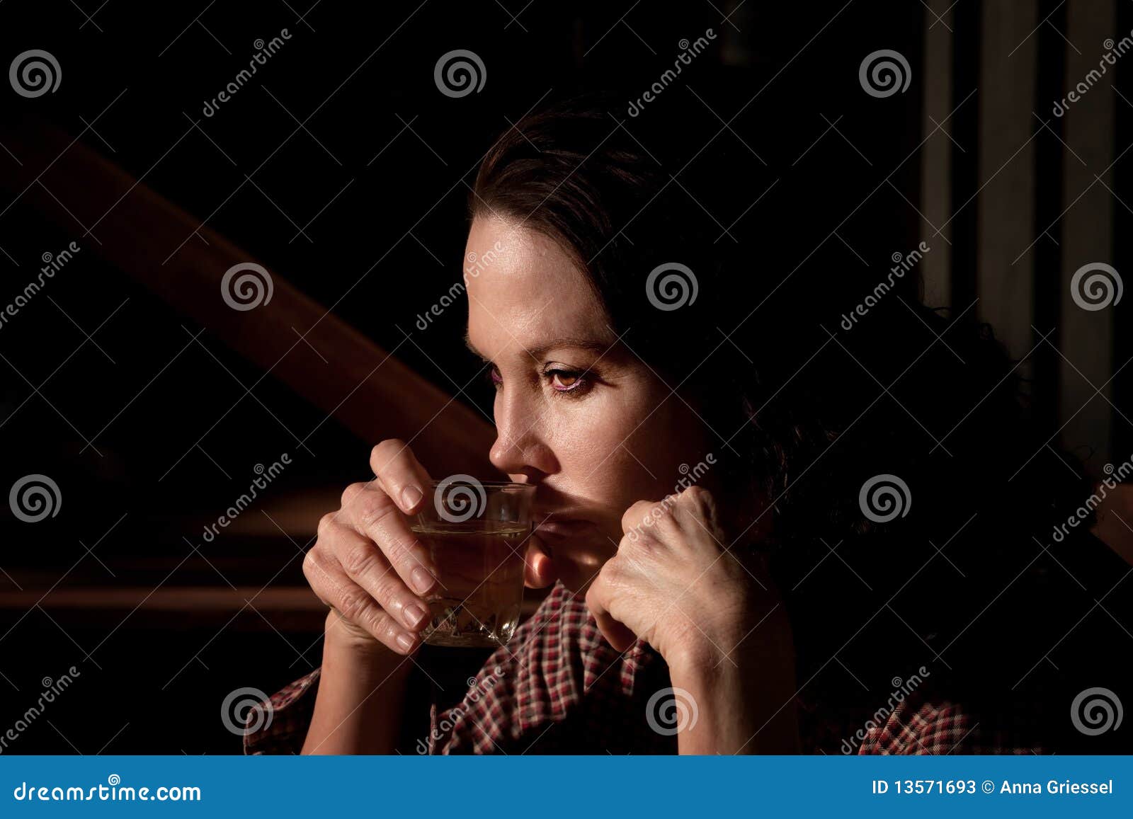 Alcoholic woman stock image. Image of female, intoxicant - 13571693