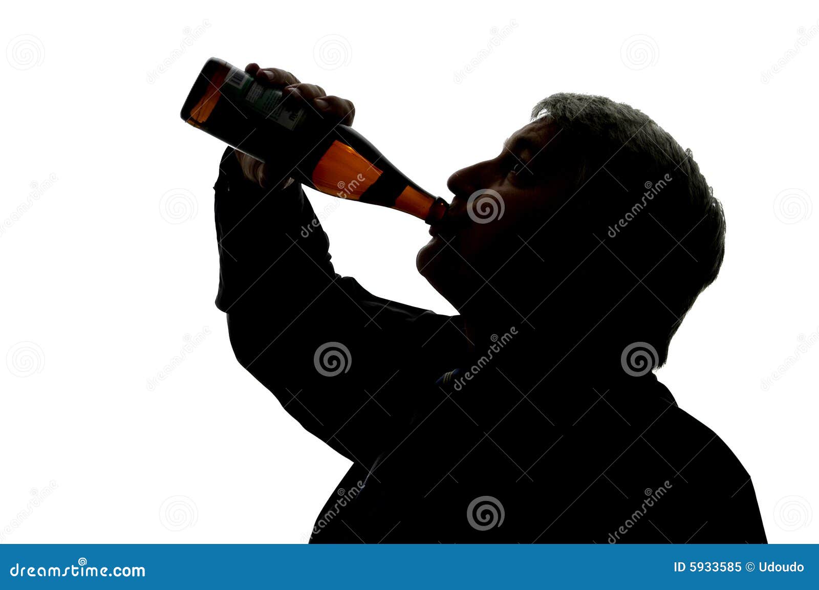 Alcoholism stock image. Image of alcoholism, bottle, trouble - 5933585