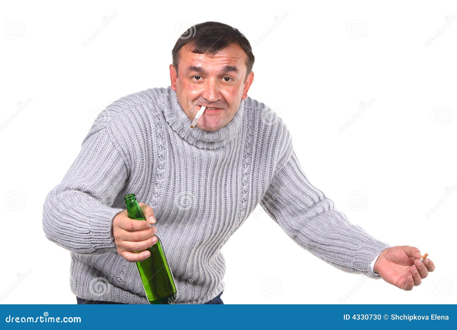 Alcoolique Photo stock - Image: 4330730