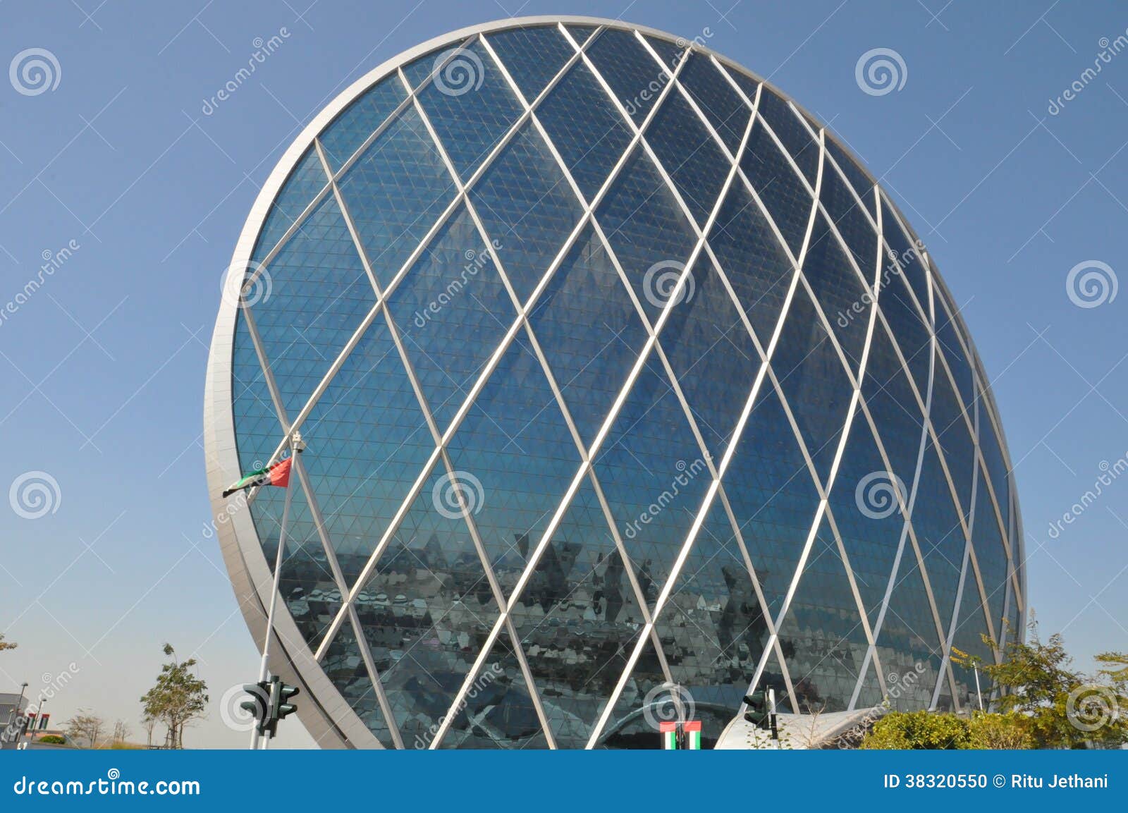 Aldar Headquarters Building in Abu Dhabi, UAE Editorial Image - Image ...