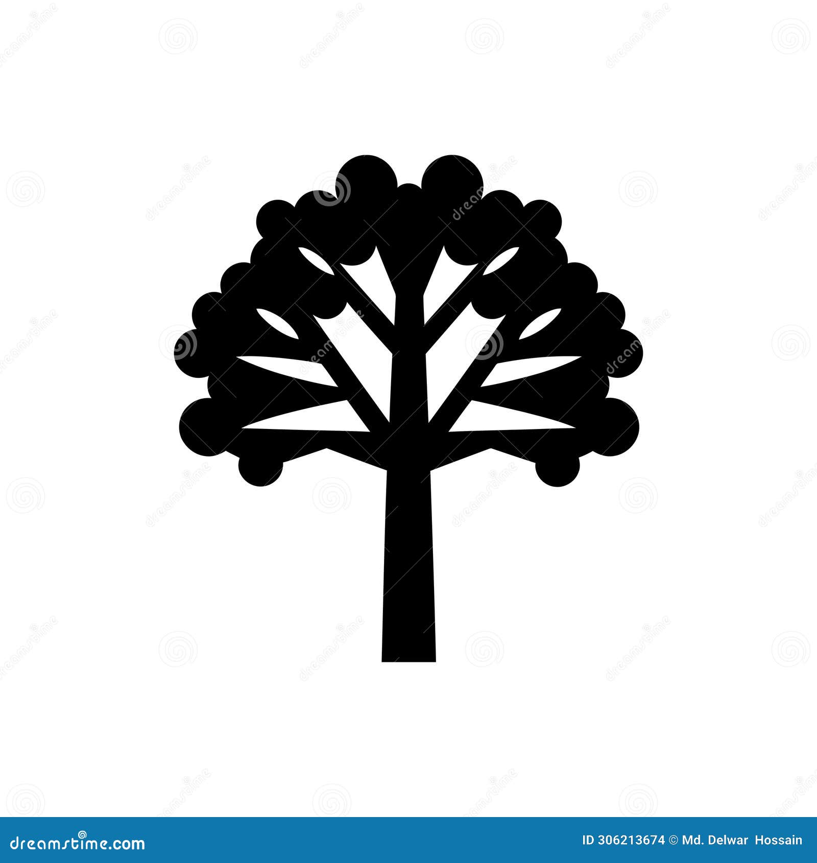 Alder forest tree icon stock vector. Illustration of woodland - 306213674 Alder forest tree icon stock vector. Illustration of woodland - 306213674