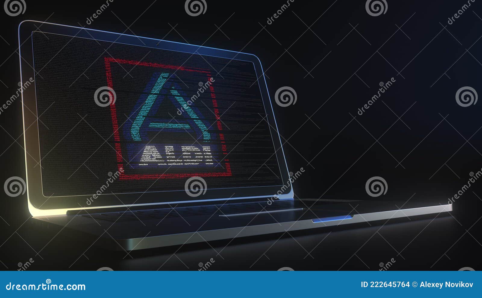 ALDI Logo Made with Computer Code on the Laptop Screen. Editorial ...