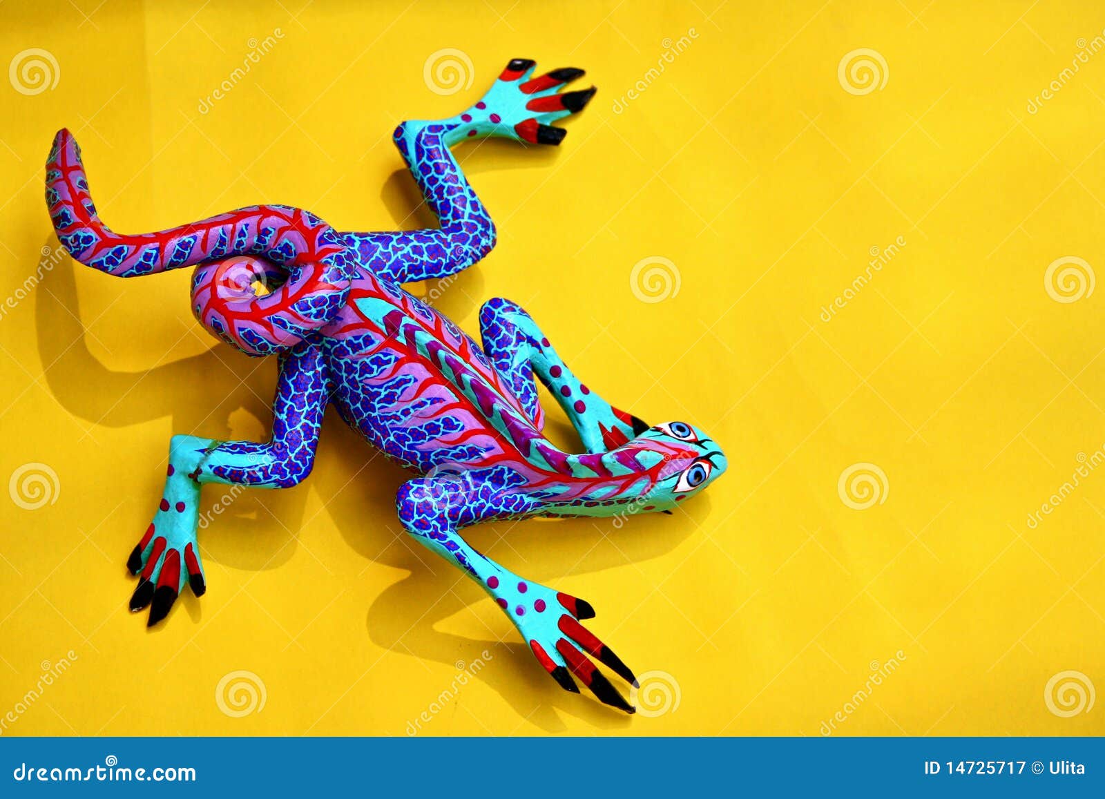 Alebrije On Yellow Background With Shadow Royalty-Free Stock Image ...