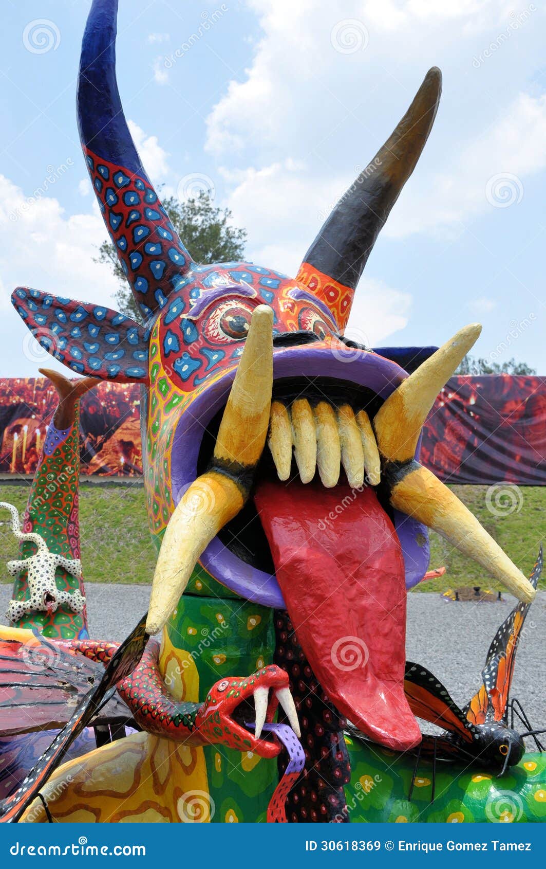 Mexican Alebrije Of The National Symbols Royalty-Free Stock Photo ...