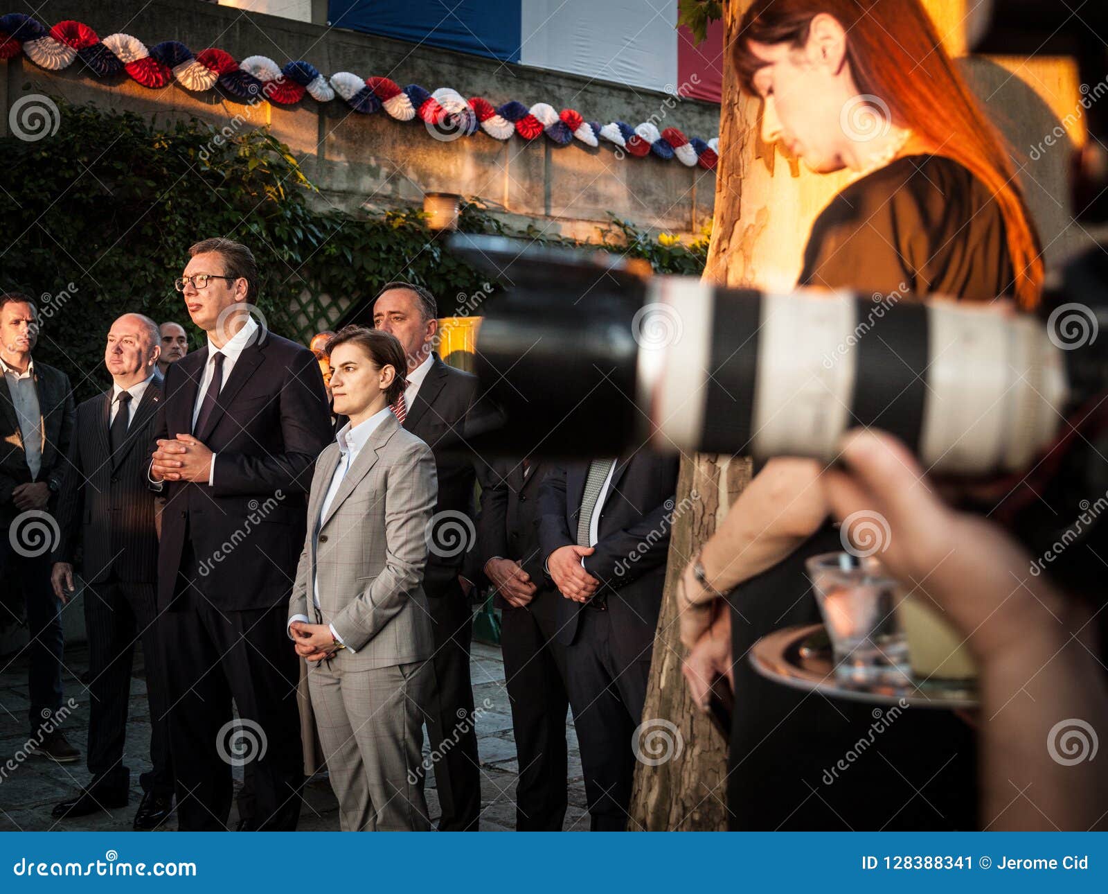 Aleksandar Vucic, President of Serbia, and Ana Brnabic, Prime Minister ... Aleksandar Vucic, President of Serbia, and Ana Brnabic, Prime Minister ...
