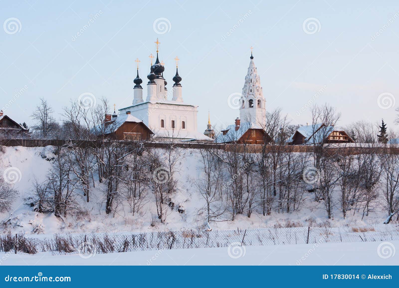 Aleksandrovsky Monastery. Suzdal Stock Photo - Image of culture, dome ...