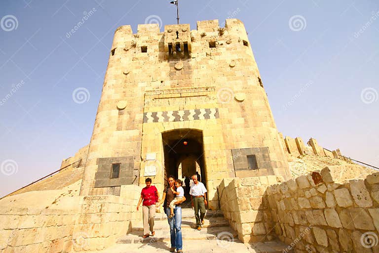 Aleppo Castle editorial image. Image of arabic, east - 22443605