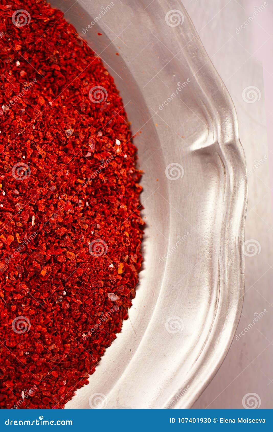 Aleppo Pepper Mild Chilli Flakes Stock Photo - Image of chillies, asian ...