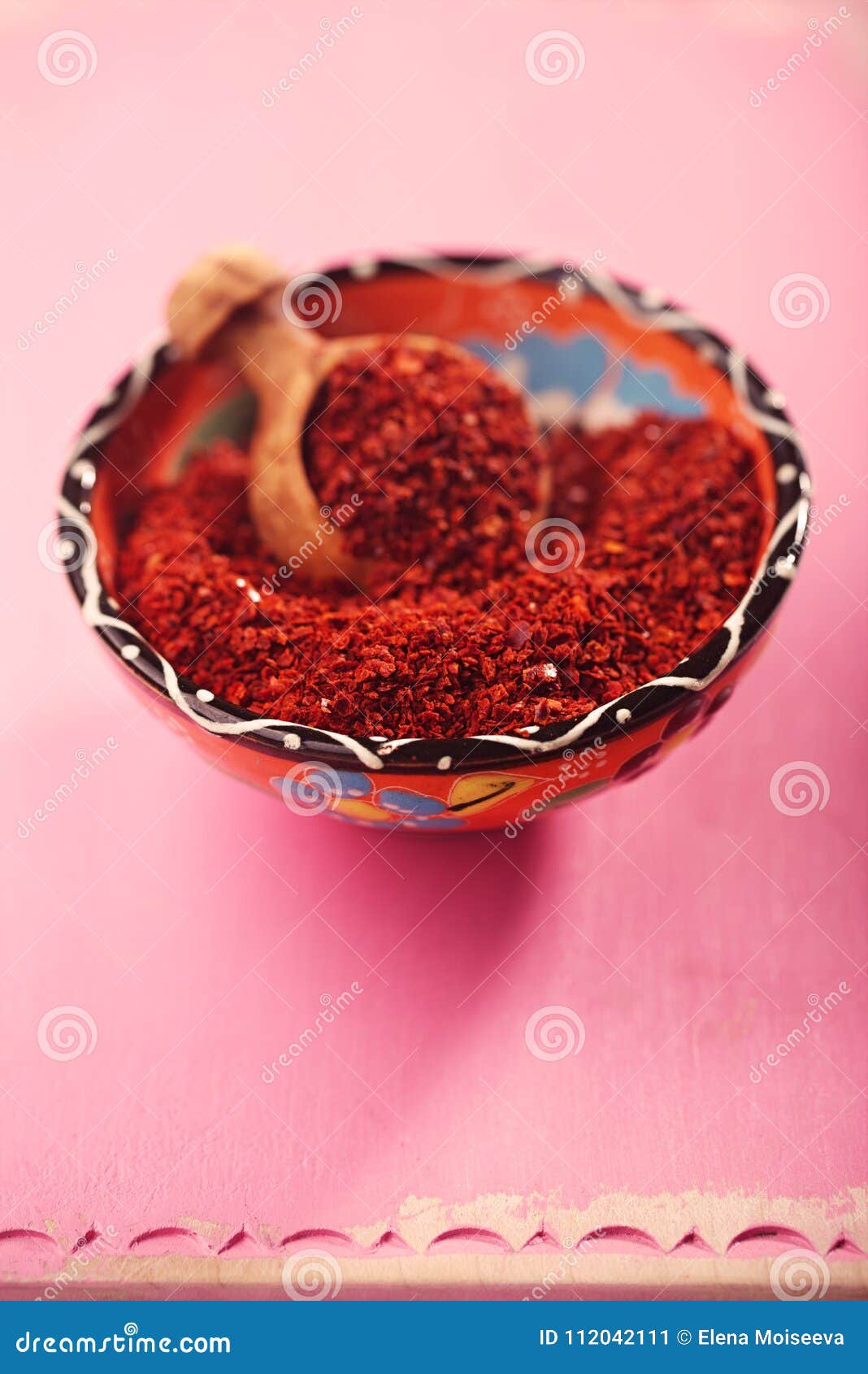 Aleppo Pepper Mild Chilli Flakes Stock Image - Image of middle, closeup ...