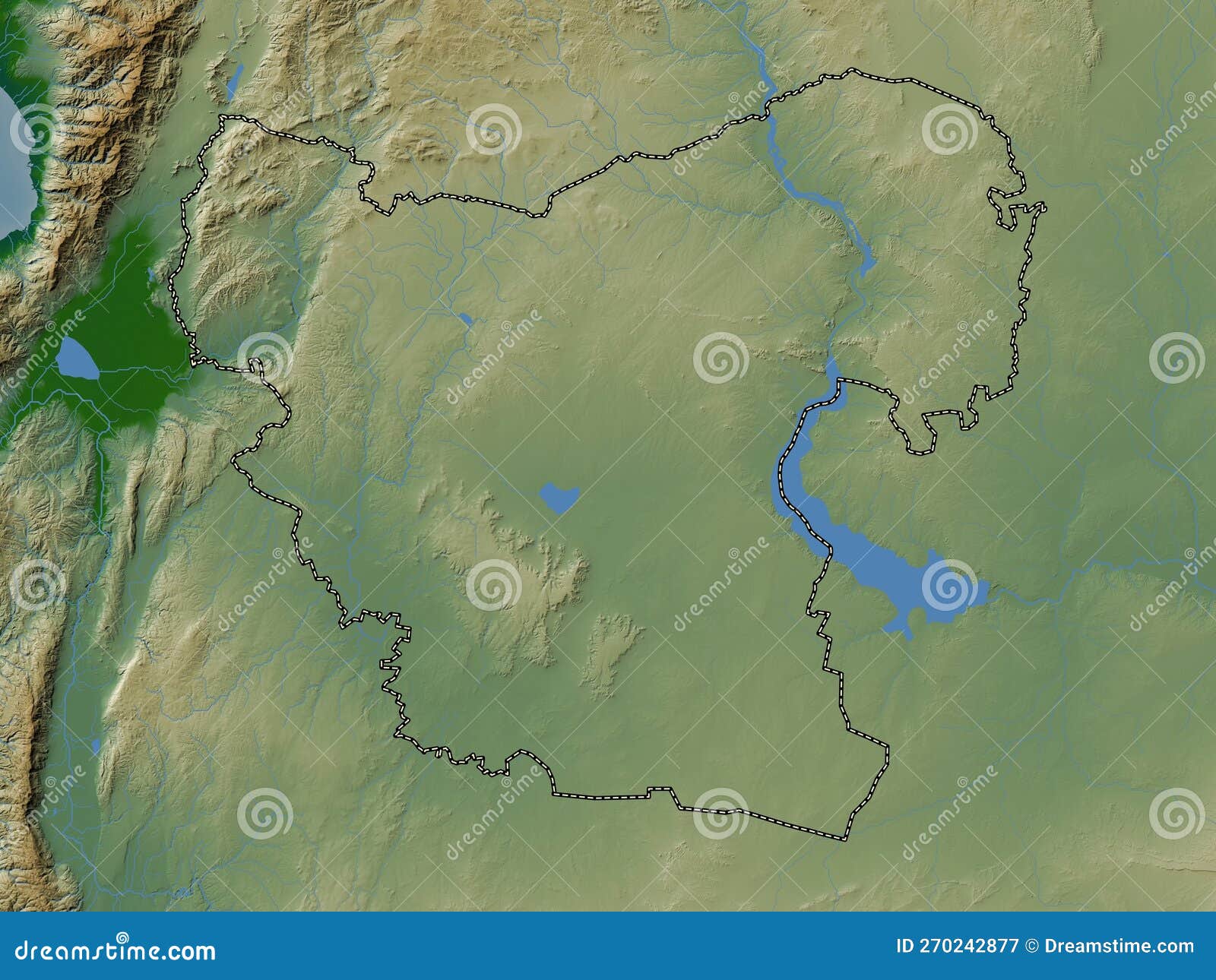 Aleppo, Syria. Physical. No Legend Stock Illustration - Illustration of ...