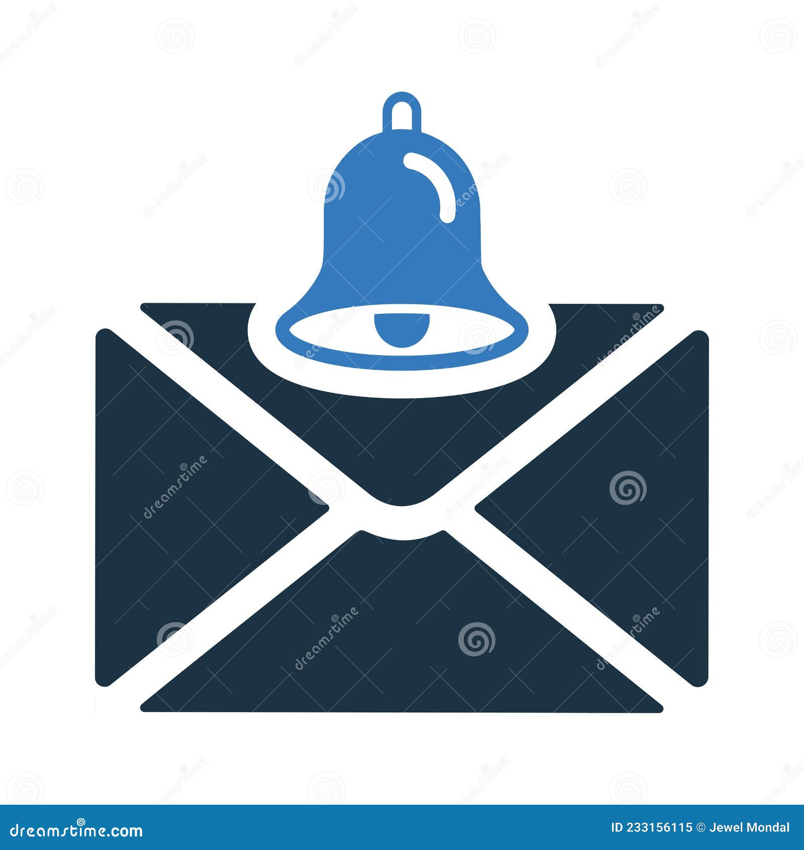 Alert, Email, Bell, Mail, Notification, Notify, Ring Icon. Simple ...