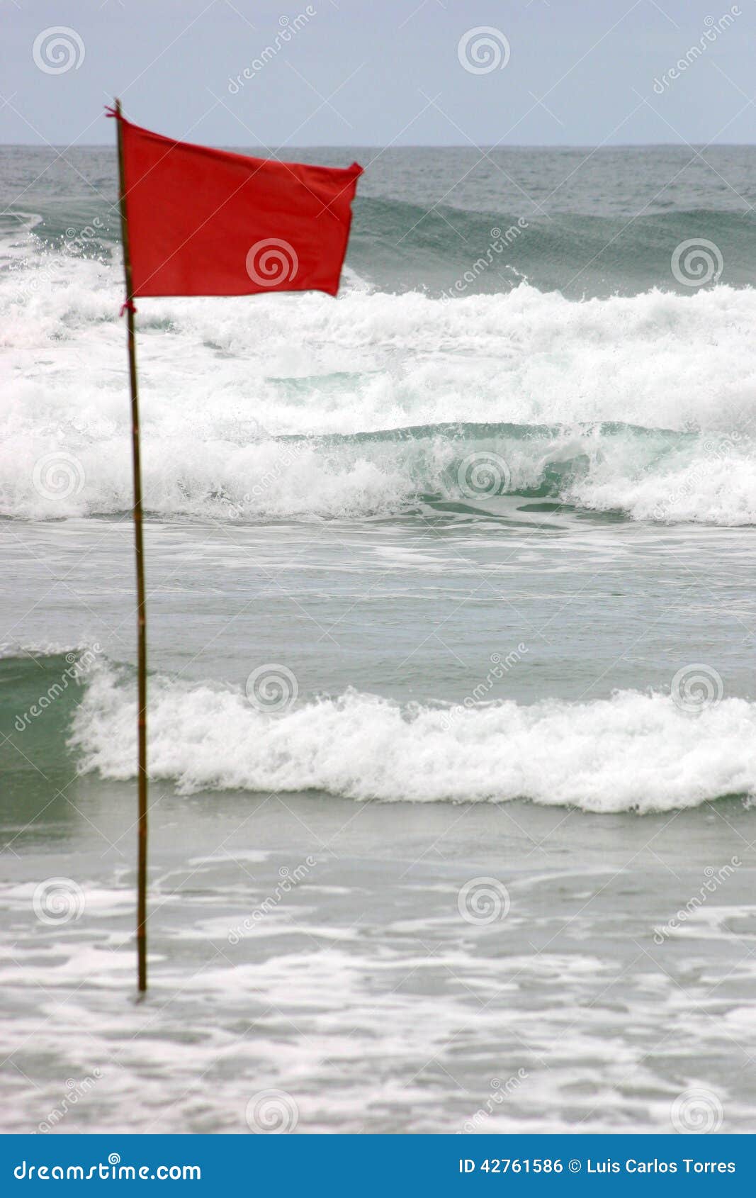 Alert flag stock photo. Image of forbidden, alert, rescue - 42761586