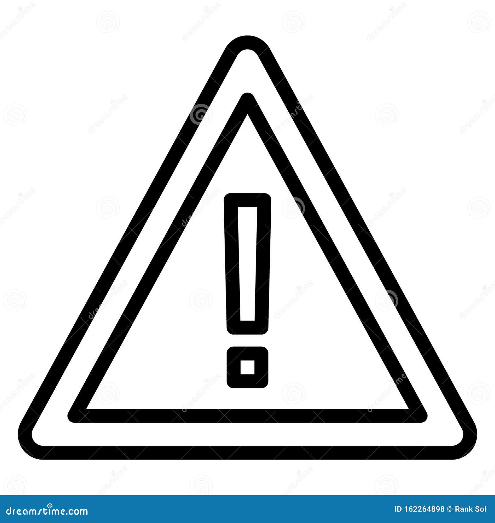 Alert Isolated Vector Icon Easily Edit or Modify Stock Vector ...