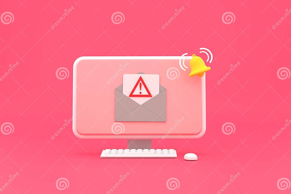 Alert Message Laptop Notification. Danger Error Alerts, Laptop Virus ...