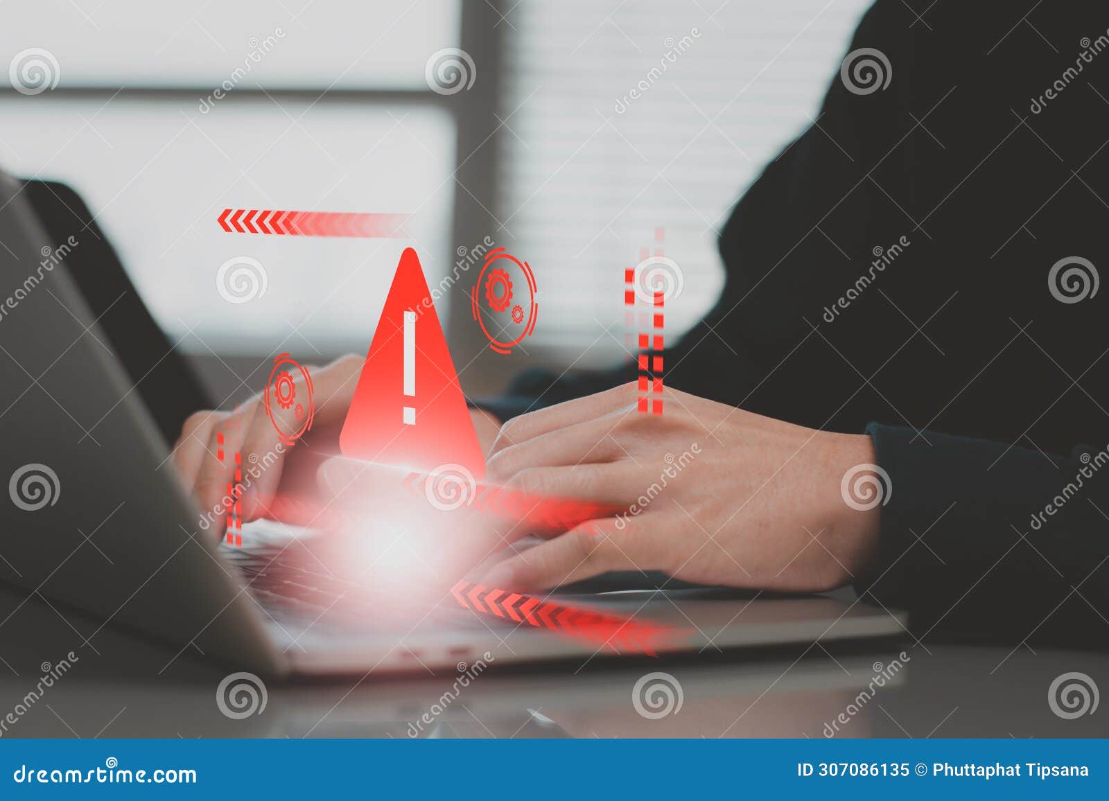 Alert System Warning Error Maintenance System and Internet Security ...