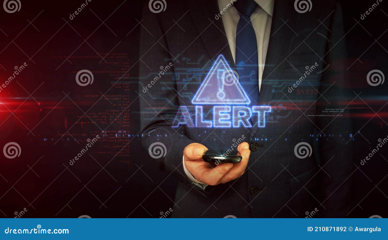 Alert Warning Symbol Abstract 3d Illustration Stock Photo - Image of ...