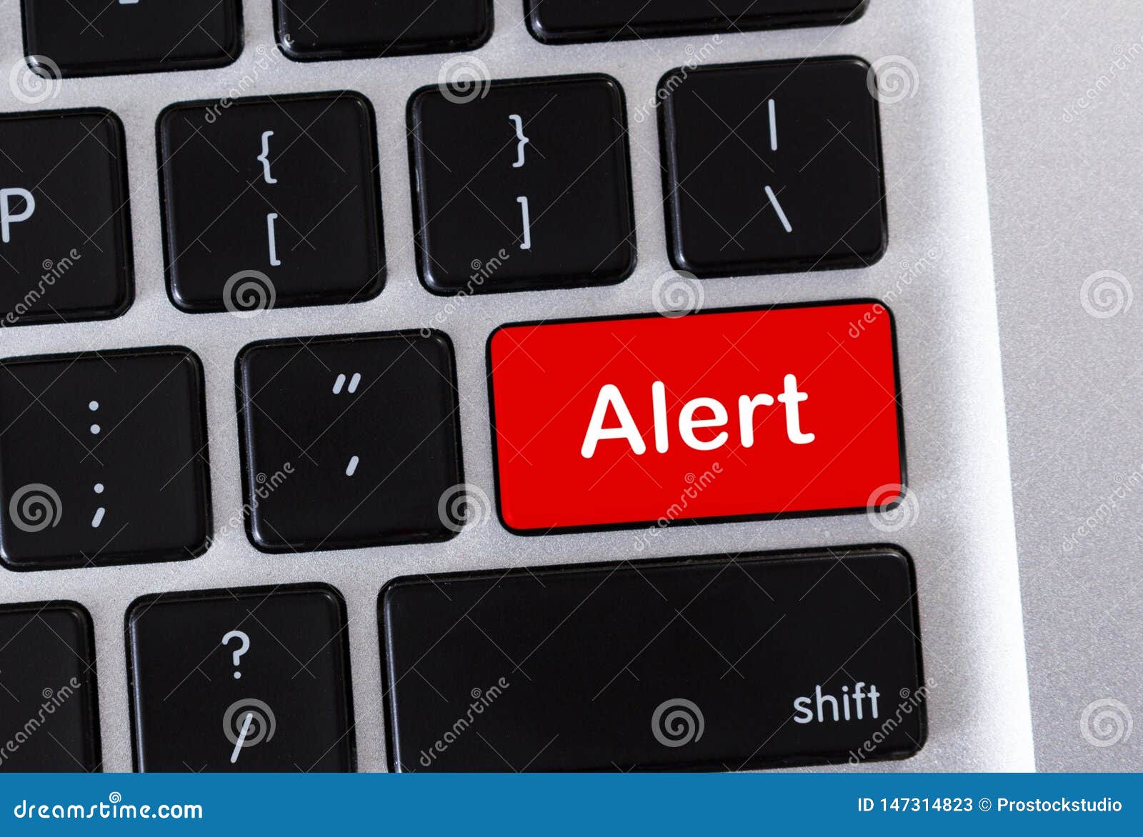 Alert Word on Red Computer Keyboard Button Stock Illustration ... Alert Word on Red Computer Keyboard Button Stock Illustration ...