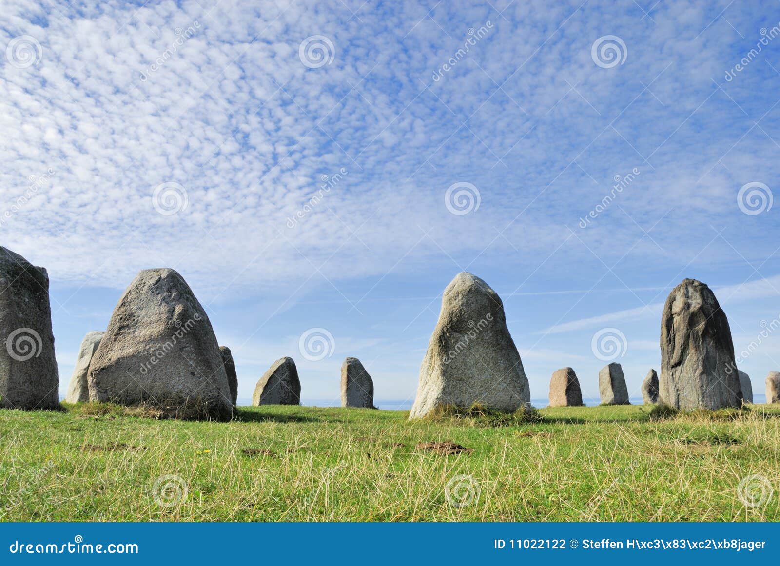 Ales Stenar stock photo. Image of archeology, sweden - 11022122