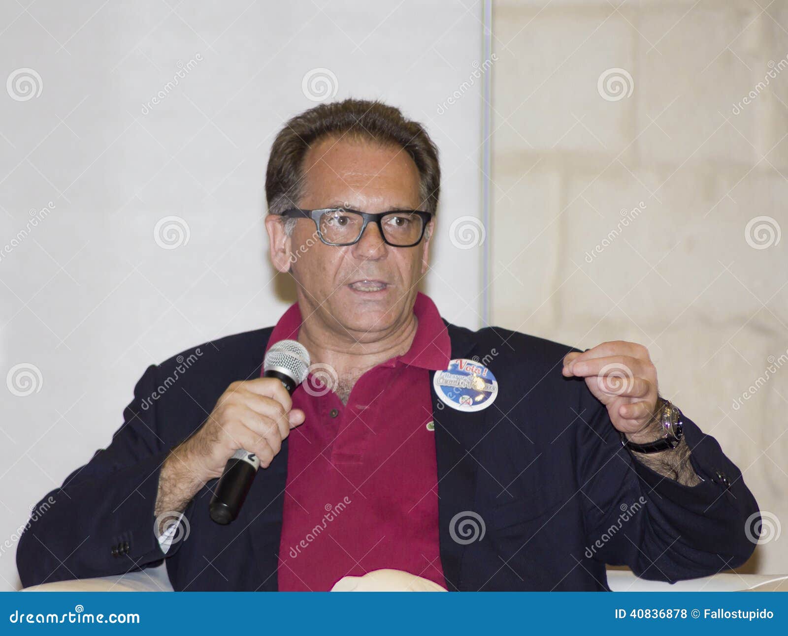 Alessandro cecchi paone editorial stock photo. Image of politic - 40836878