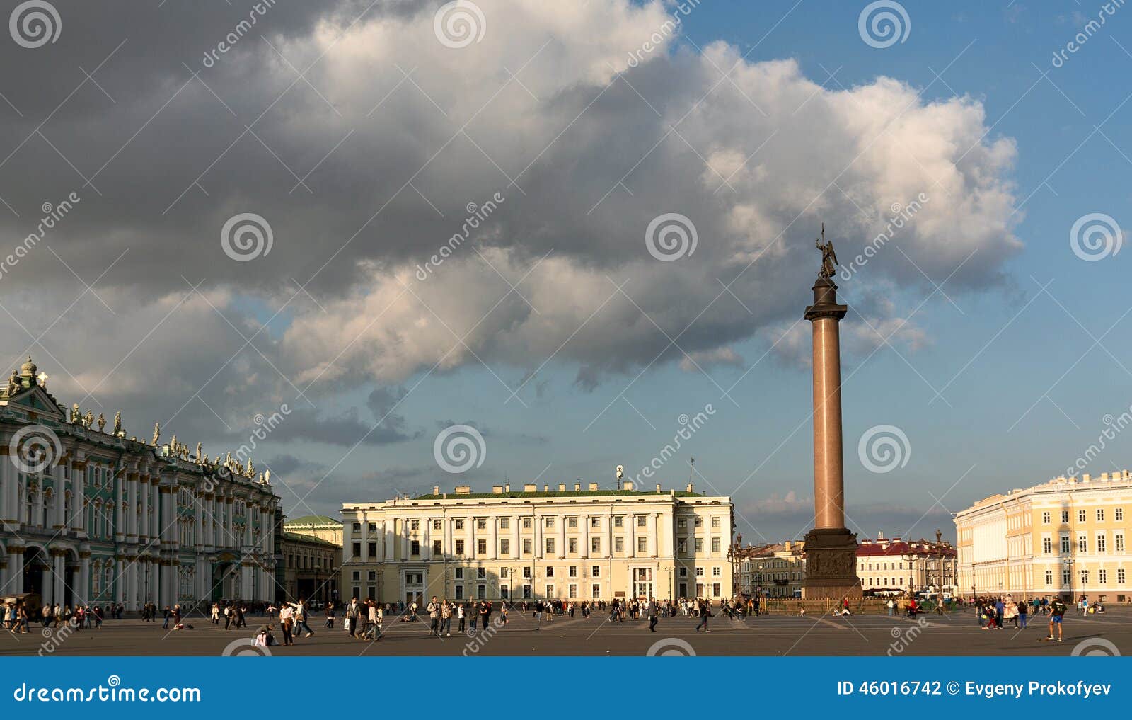 Alexander Column in Saint Petersburg Editorial Photography - Image of ...